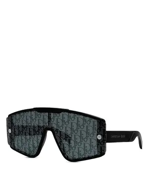 Dior Diorxtrem Mu Mask Sunglasses - Black/gray Solid