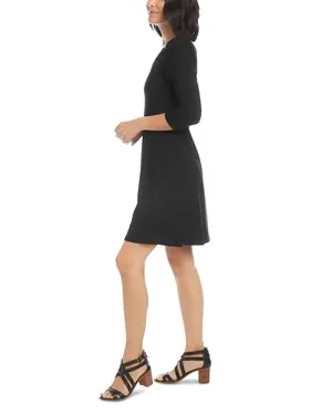Karen Kane Petites Scoop Neck A-line Dress