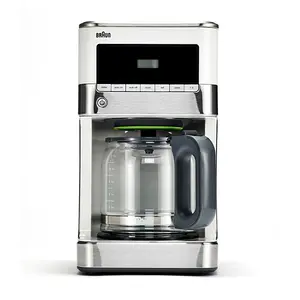 BRAUN Brewsense 12-cup Drip Coffee Maker - White