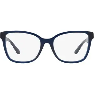 Tory Burch Tory Burch 55mm Oval Eyeglasses Navy