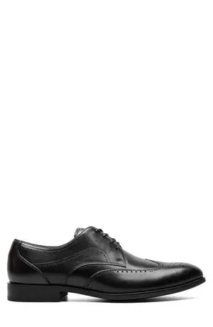 STACY ADAMS Brayden Wingtip Oxford - Black