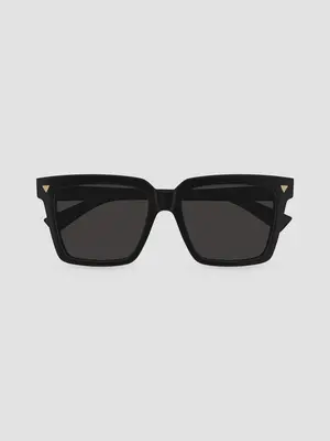 Bottega Veneta Triangle Stud 55mm Sunglasses