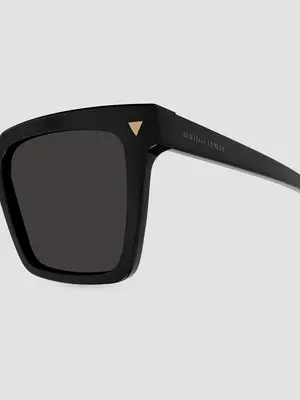 Bottega Veneta Triangle Stud 55mm Sunglasses