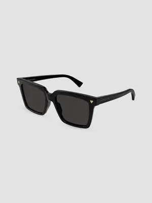 Bottega Veneta Triangle Stud 55mm Sunglasses