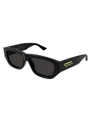 Bottega Veneta Stone Ribbon 55mm Sunglasses
