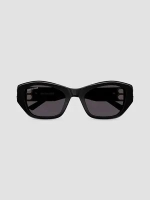 Balenciaga Dynasty 53mm Cat-eye Sunglasses - Black