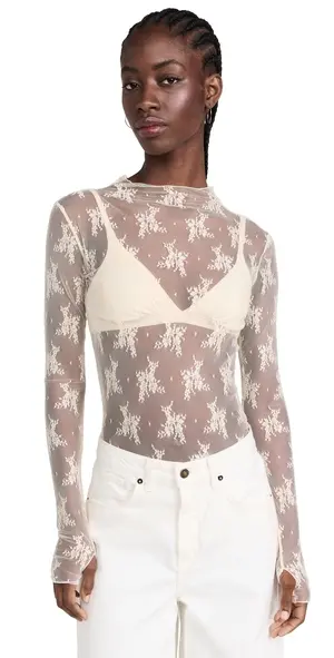 Free People Mesh Layering Tops