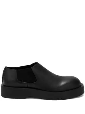 JIL SANDER Round-toe Leather Loafers