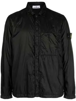 Stone Island Compass-motif Shirt Jacket