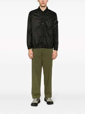 Stone Island Compass-motif Shirt Jacket