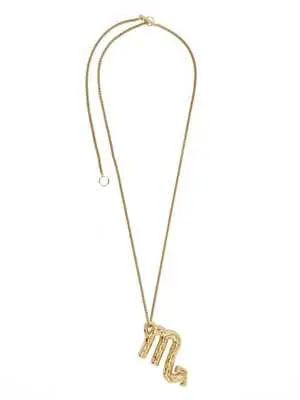 JIL SANDER Zodiac-sign Pendant Necklace - Gold