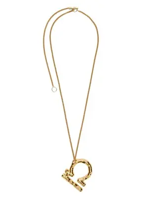 JIL SANDER Zodiac-sign Pendant Necklace - Gold