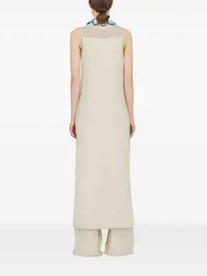 JIL SANDER Semi-sheer Knit Dress