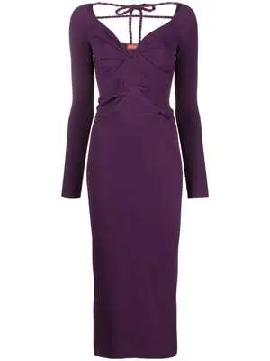 Altuzarra V Neck Evening Dresses