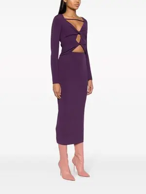 Altuzarra Cut-out Long-sleeve Maxi Dress