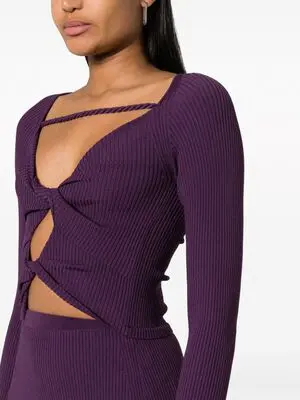 Altuzarra Cut-out Long-sleeve Maxi Dress
