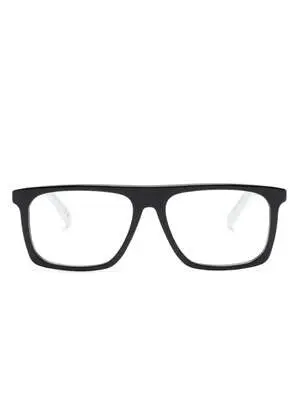 Moncler Square Glasses - Black