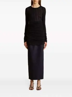 Khaite The Lenora Ribbed T-shirt