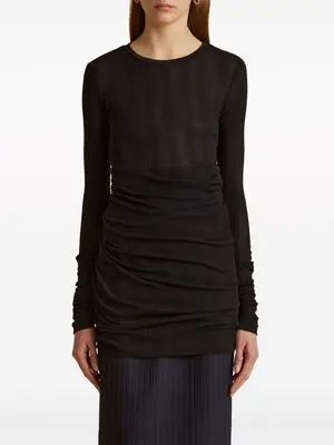 Khaite The Lenora Ribbed T-shirt
