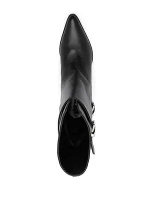 SERGIO ROSSI Sr Thalestris 55mm Leather Ankle Boots