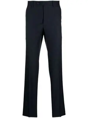 Boggi Milano Straight-leg Tailored Trousers - Blue