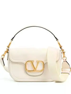 Valentino Garavani Alltime Leather Shoulder Bag