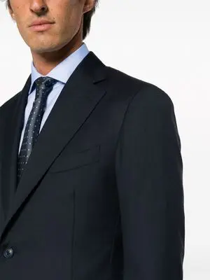 Boggi Milano Single-breasted Wool Blazer