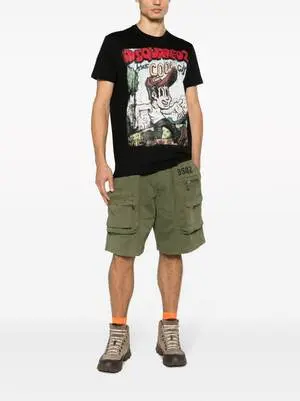 Dsquared2 Multiple-pockets Cargo Shorts