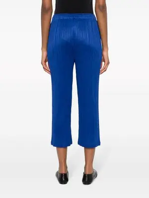 Issey Miyake Mc August Plissé Cropped Trousers