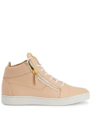 GIUSEPPE ZANOTTI Kriss Mid-top Sneakers - Neutrals
