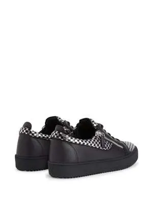 GIUSEPPE ZANOTTI Frankie Double-zip Low-top Sneakers