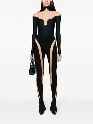 MUGLER Illusion Panelled Trousers