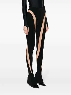 MUGLER Illusion Panelled Trousers