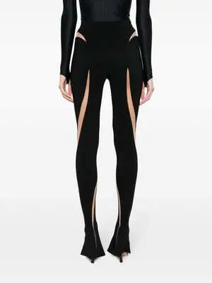 MUGLER Illusion Panelled Trousers