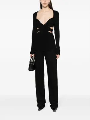 NENSI DOJAKA Cut-out Knit Top