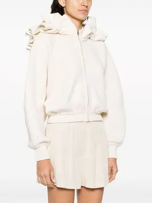Jacquemus La Maille Crinoline Hoodie - Neutrals