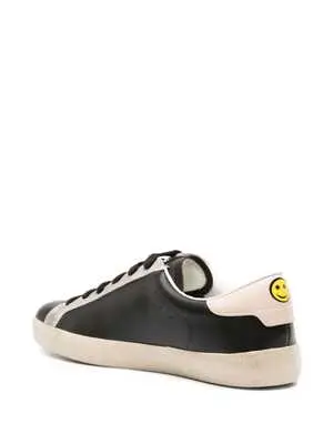 MANUEL RITZ Don't Forget To Smile Leather Sneakers