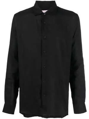 Orlebar Brown Giles Long-sleeve Linen Shirt