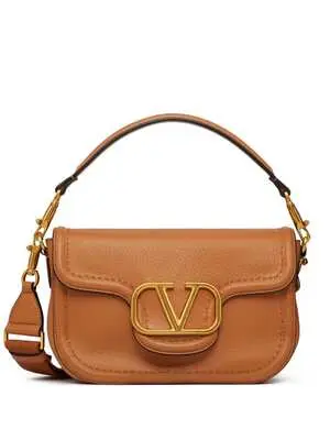 Valentino Garavani Alltime Leather Shoulder Bag