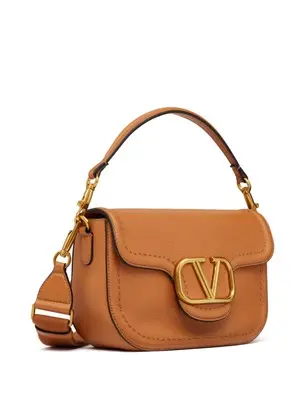Valentino Garavani Alltime Leather Shoulder Bag