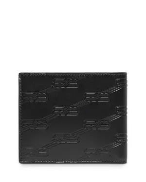Balenciaga Embossed Monogram Square Folded Wallet Box