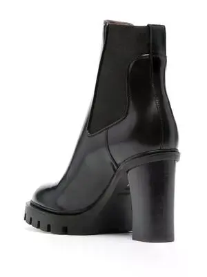 Santoni 95mm Leather Chelsea Boots