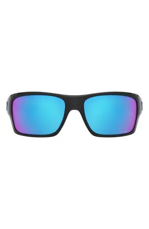 Oakley Turbine Rectangular Sunglasses - Black