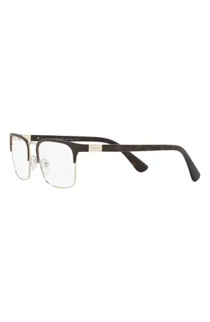 Prada Heritage Square Optical Glasses - Matte Pale Gold