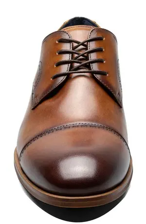 STACY ADAMS Bryant Cap-toe Oxford - Tan