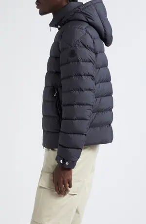 Moncler Arneb Hooded Down Jacket - Black