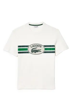 Lacoste Chest Stripe Graphic T-shirt