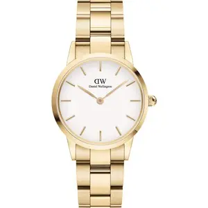 DANIEL WELLINGTON Iconic Link Bracelet Watch - Gold