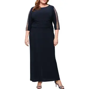 Sl Fashions Ruched Evening Dresses