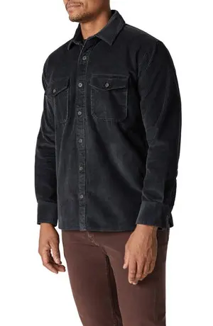 34 Heritage Corduroy Overshirt - Charcoal